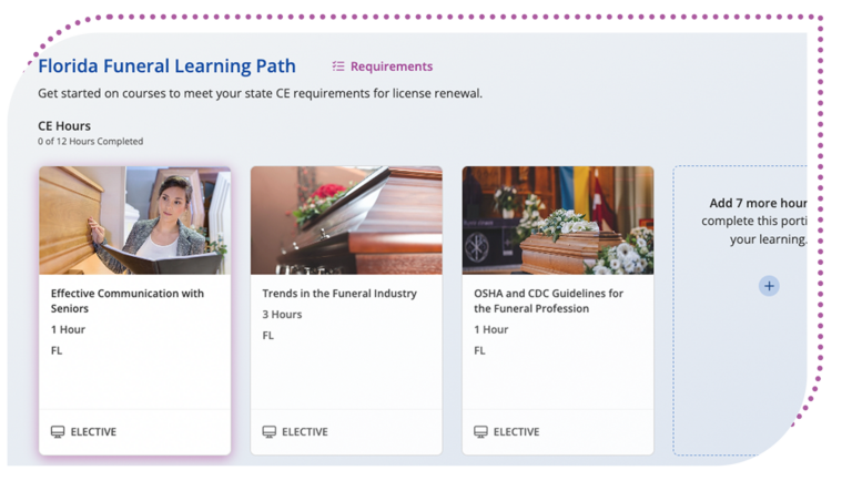 Funeral Director Continuing Education - Elite Learning
