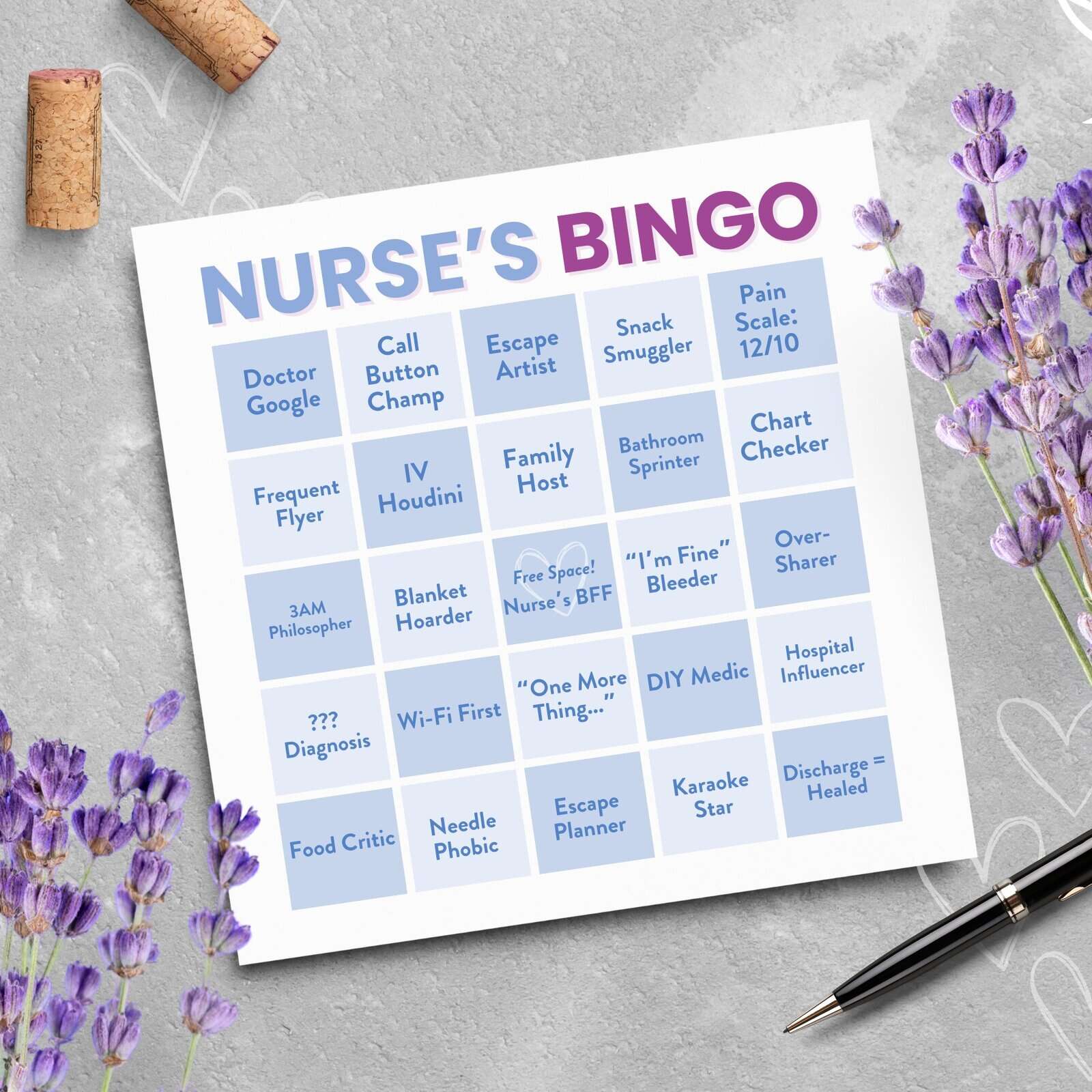 25 Patients Every Nurse Needs on Their Bingo Board - Elite Learning